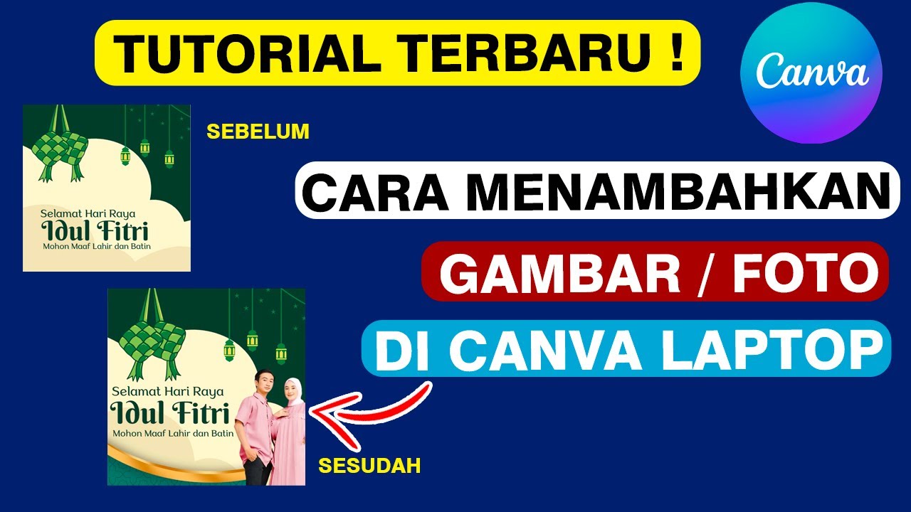 Cara Menambahkan Gambar Di Canva Laptop Simpel Dan Mudah - YouTube