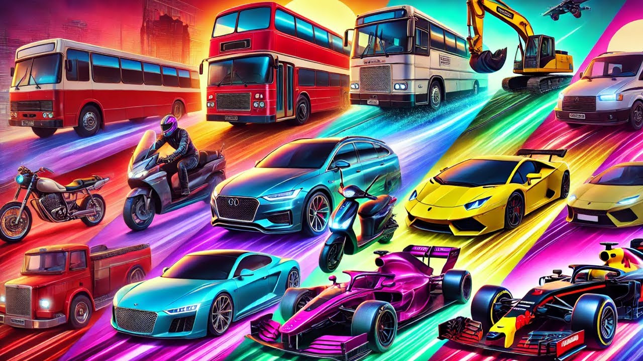 💥10 MIN💥 Vehicles "Horn & Siren & Alarm" Sound Variations |MEGA MIX| ft ...