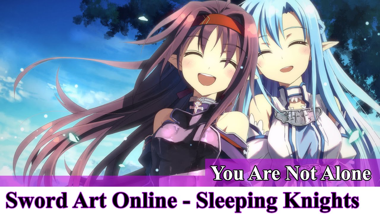 Sword Art Online - You are not alone (Sleeping knights) Guitar ...