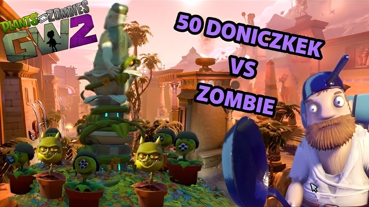 CRAZY DAVE VS ZOMBIE W PLANTS VS ZOMBIES GARDEN WARFARE 2 - YouTube