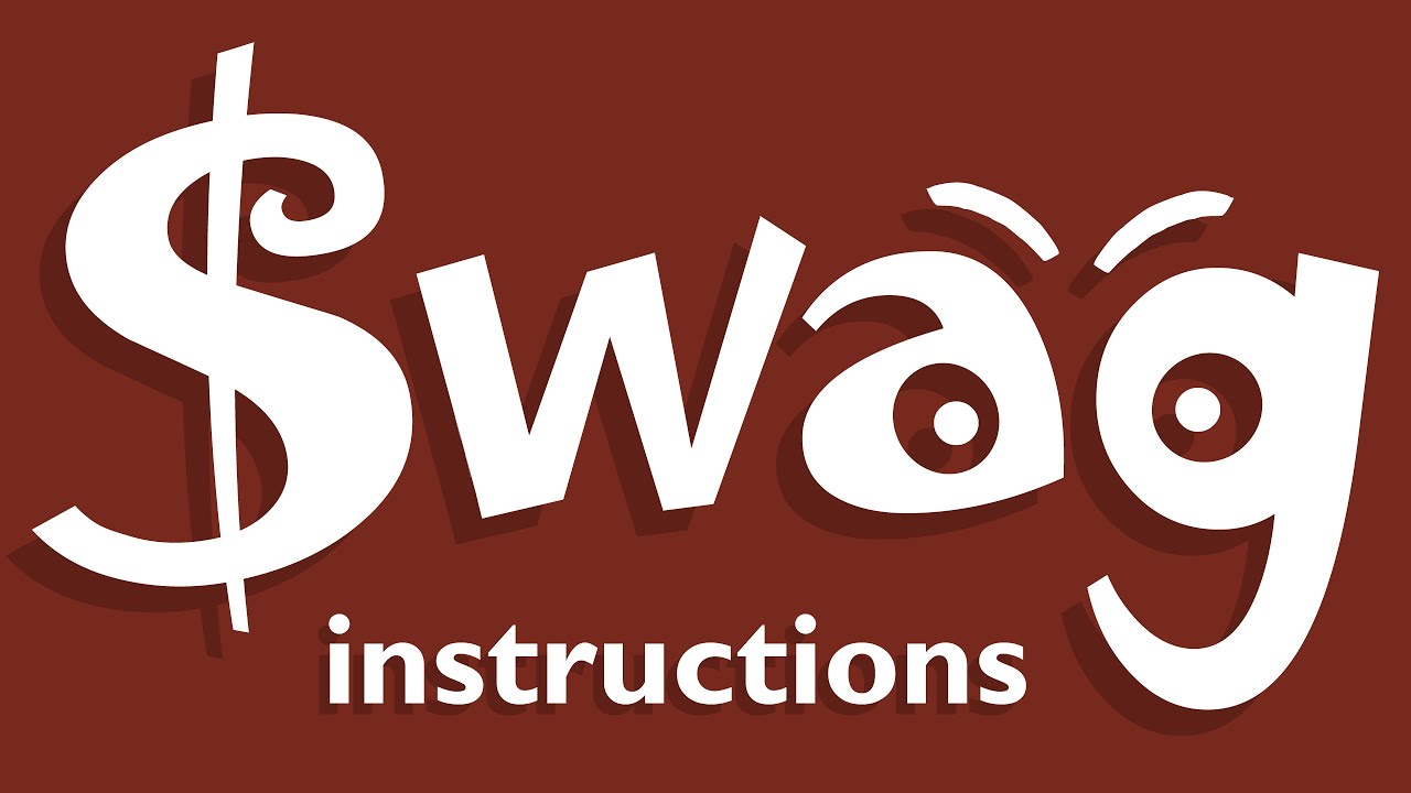 SWAG Game Instructions - YouTube
