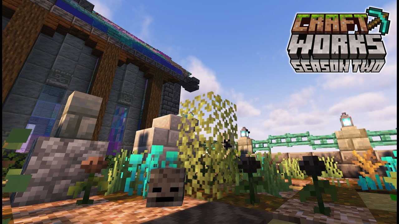 I let a Wither loose in the End?! - CraftWorks SMP S2 - YouTube