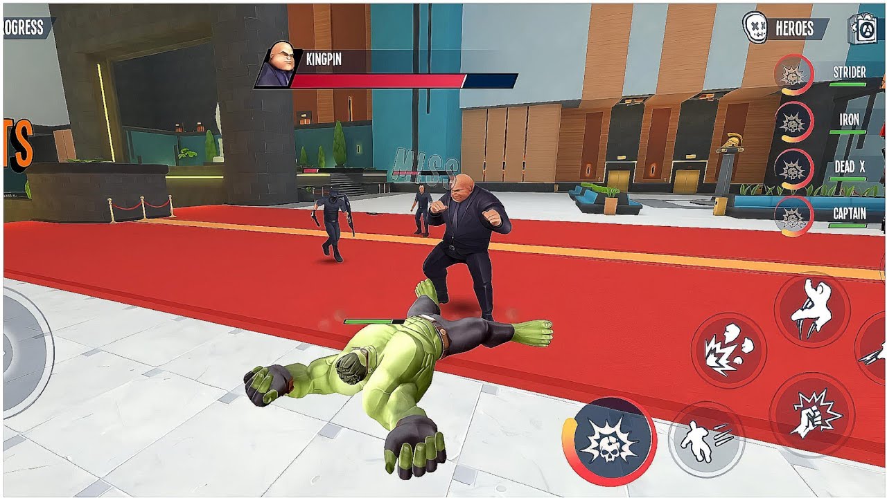 All Characters Gameplay || Spider Fighter 3 Episode 254 Spider Man ...