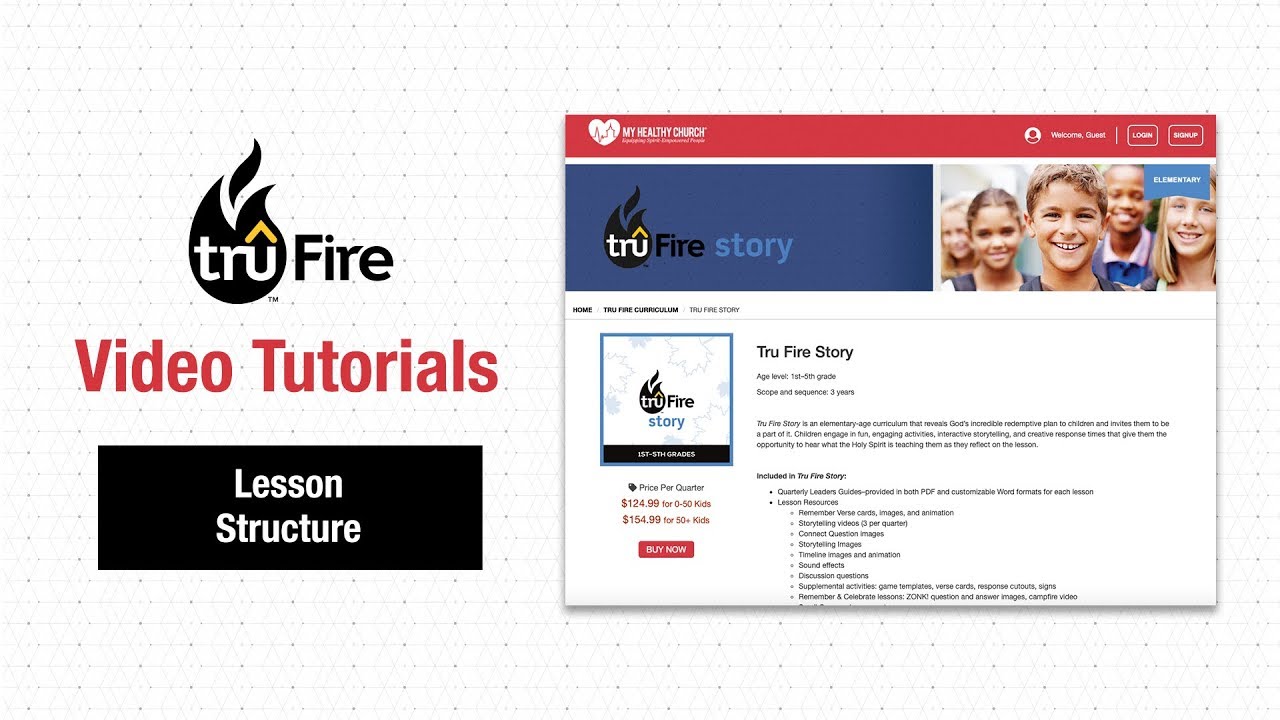 Lesson Structure: Tru Fire Story - YouTube