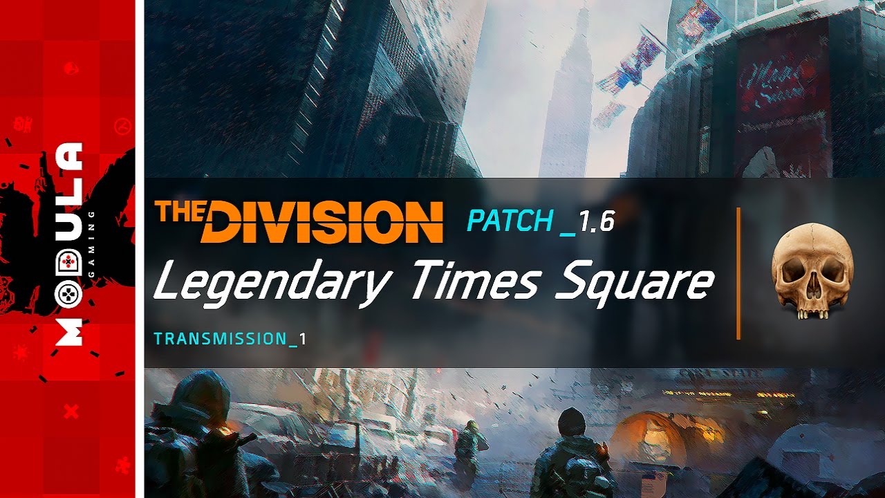 The Division 1.6 | Legendary Times Square Gameplay 🎮 - YouTube