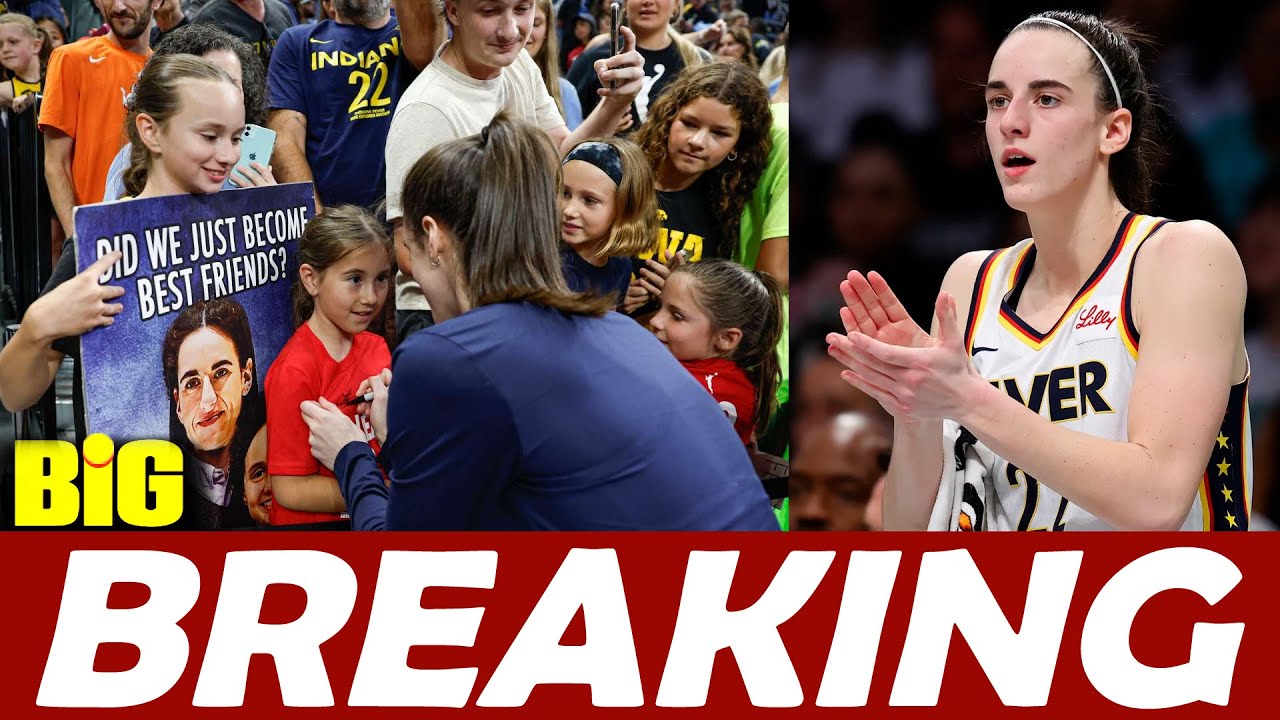 Caitlin Clark discusses the pressure of being a role model. - YouTube