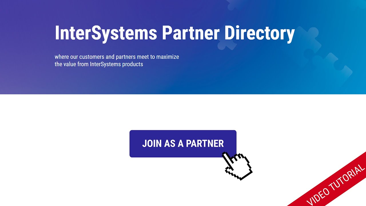 How to list a company on InterSystems Partner Directory - YouTube