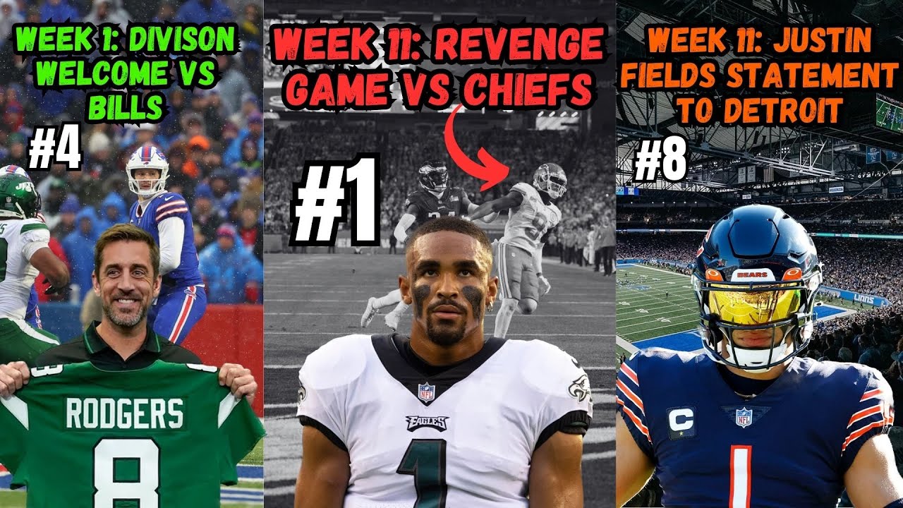 TOP 10 MOST EXCITING Games On The 2023 NFL Schedule Release - YouTube