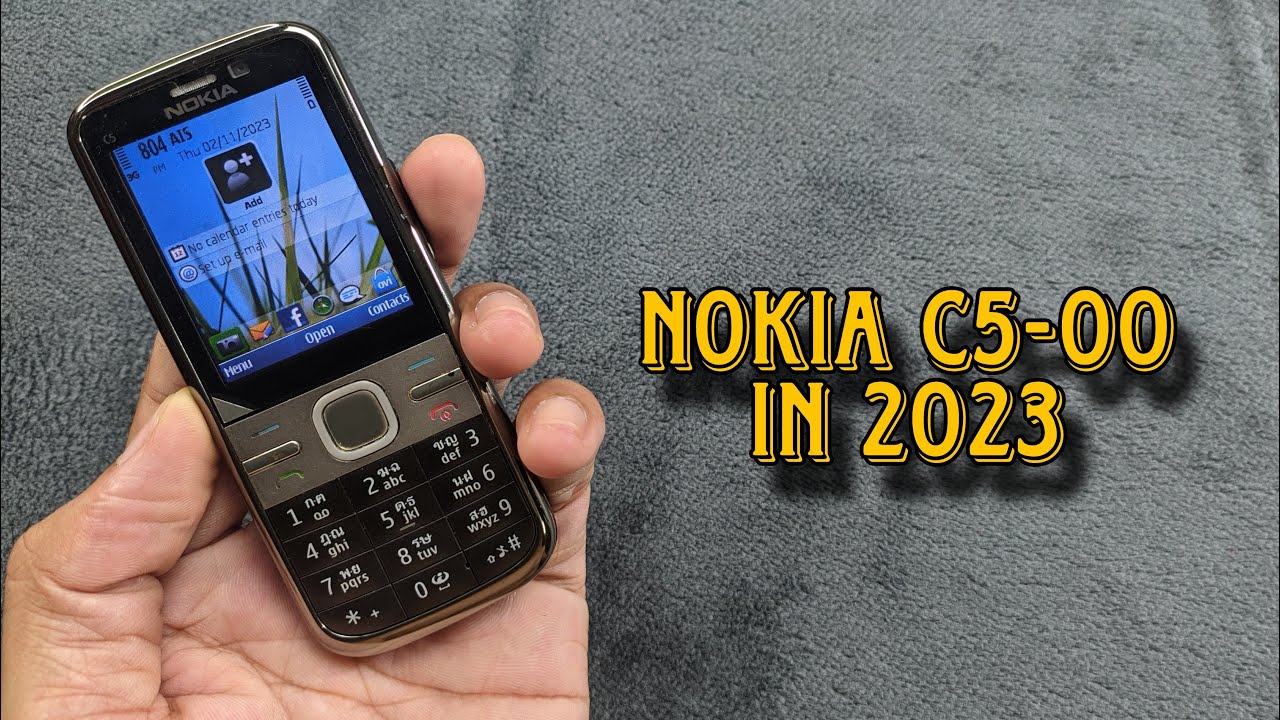Nokia C5-00 in 2023 | Retro Tech | Dumb Phone | RandomRepairs - YouTube