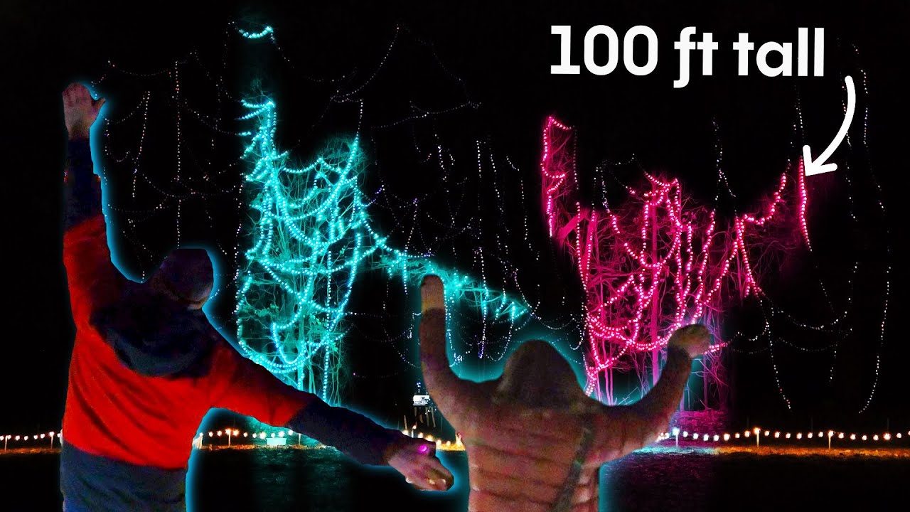 Interactive Light Display TeamLab’s “Crystal Universe”