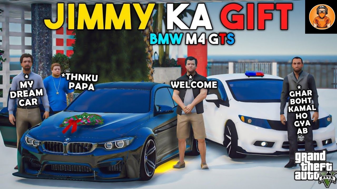 GTA V Jimmy Birthday Gift New Car #gta5 #gtav #gaming - YouTube