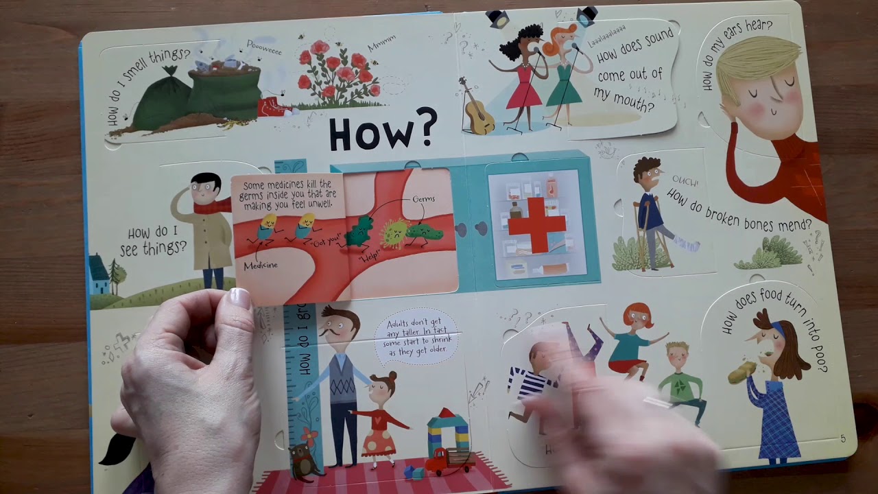 Questions and Answers About Your Body - Usborne - YouTube