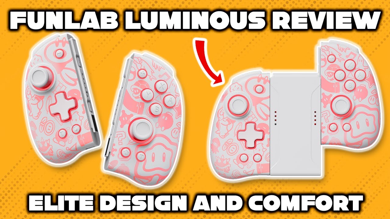 The COOLEST JoyPads you'll ever use - FUNLAB Luminous Review & Showcase - YouTube