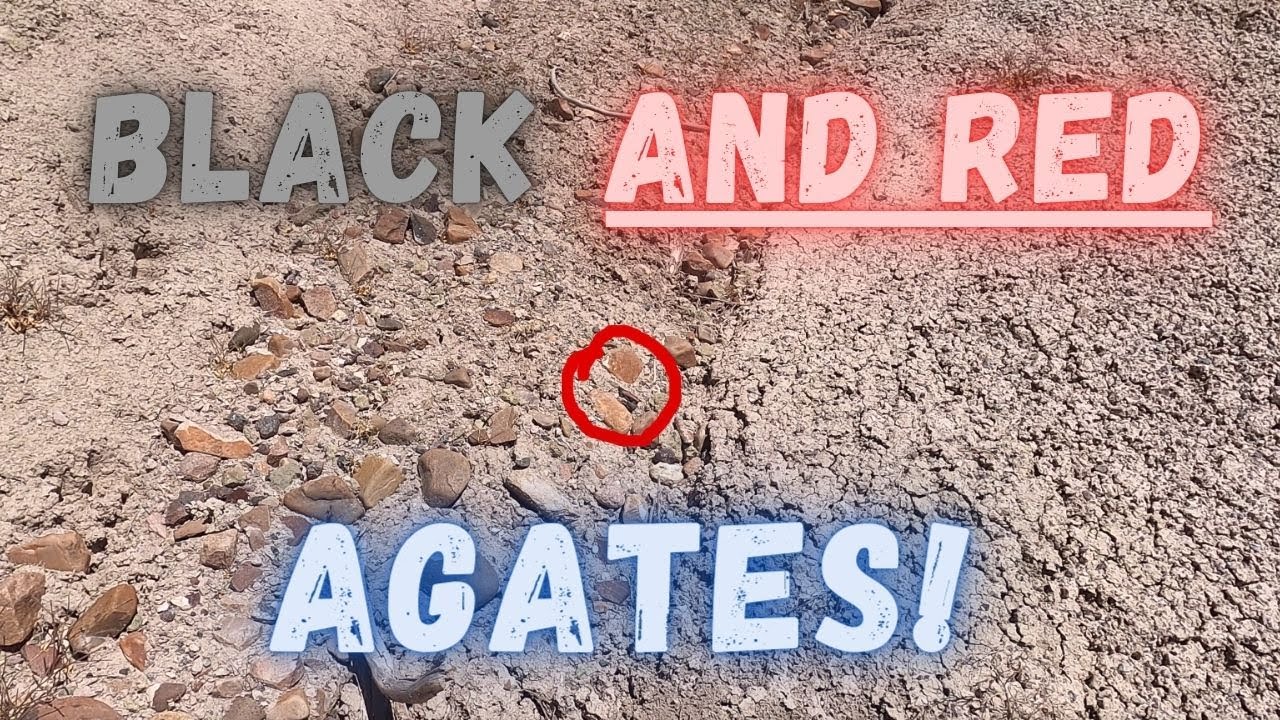 Finding Black and Red Banded Agate in Utah! - YouTube