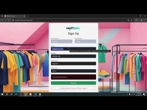 java institute || Web Programing || EShop Project Task 02.. - YouTube