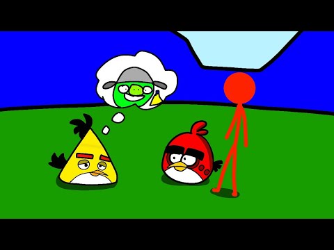 Stickman & angry birds 2 - YouTube