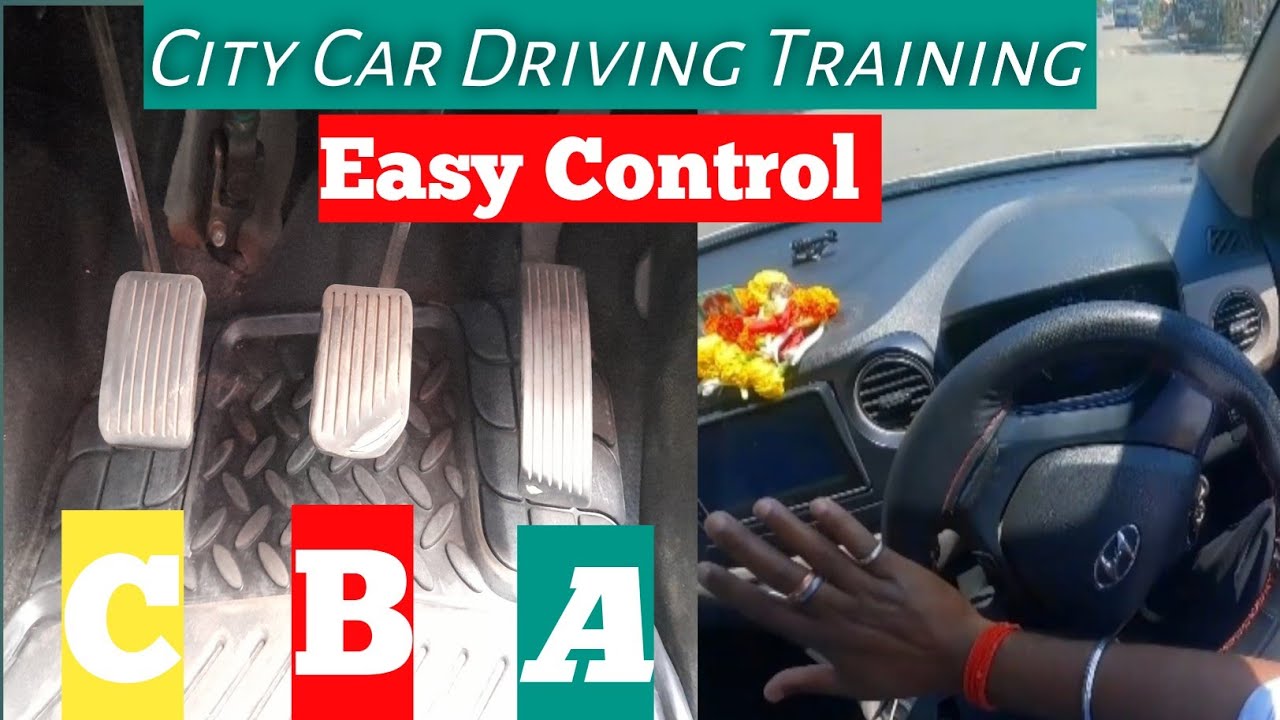 City Car driving training lessons for new Beginners | Ultimate Clutch ...