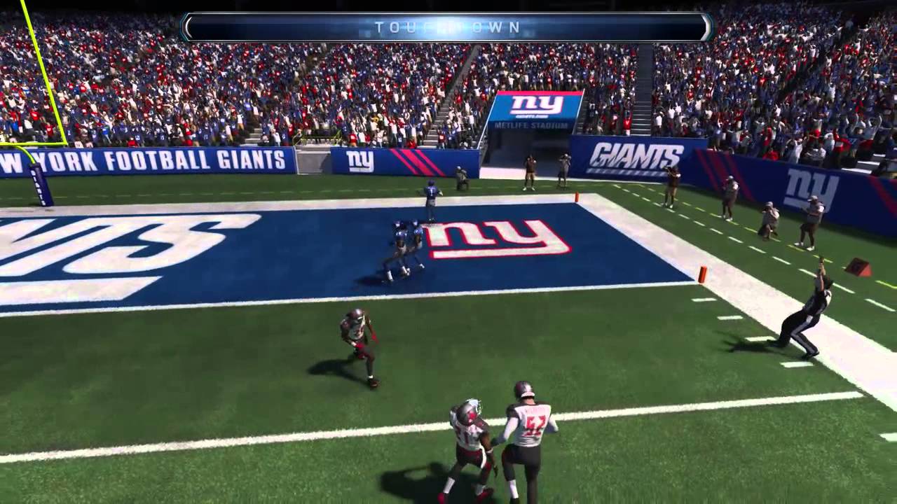 Madden NFL 15 - QB Touchdown Run - YouTube