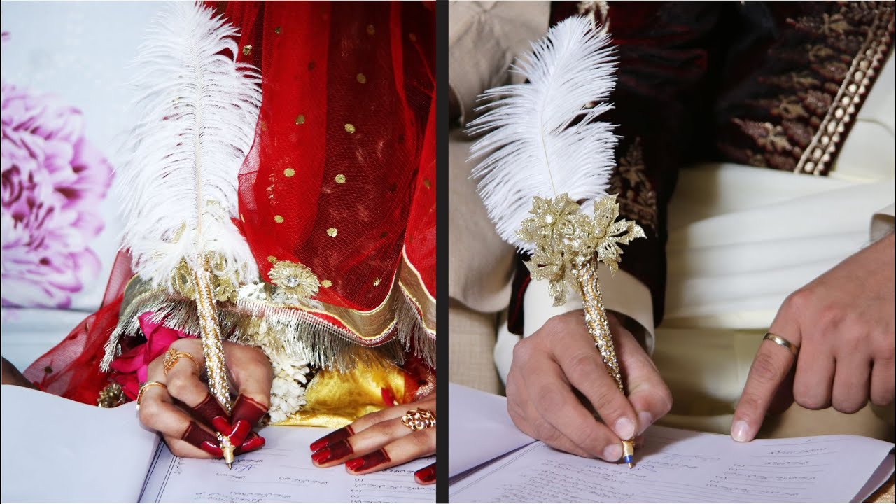 How to Make Nikkah Pen at Home | Wedding Special | Pen Decoration Ideas ...
