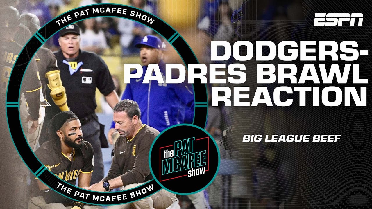 MLB BEEF 👀 Breaking down the Dodgers-Padres intense BRAWL 💥 | The Pat ...
