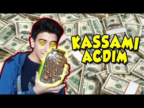 KASSA'MI AÇDIM ! (NƏ QƏDƏR PUL ÇIXDI?)