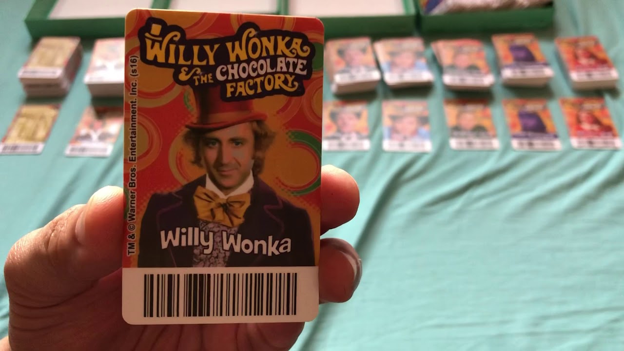 Willy Wonka Card Collection Series (Willy Wonka) - YouTube