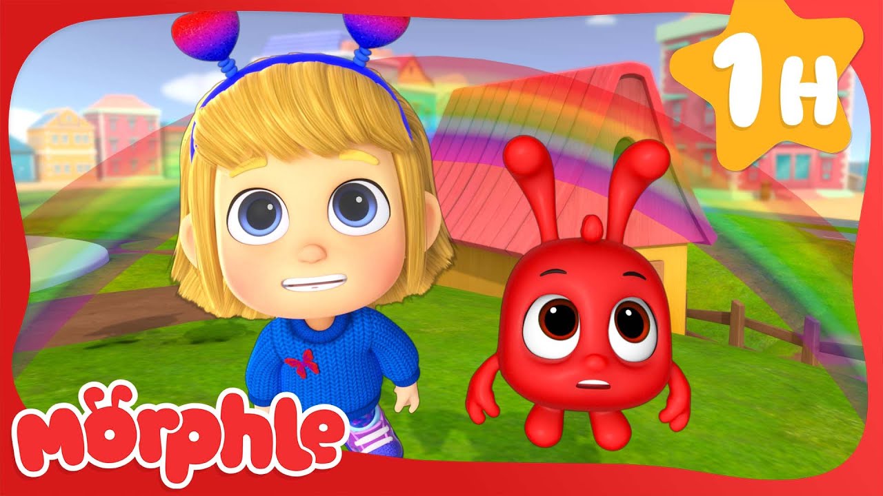 🌈 The Rainbow Collectors | 🔴 Morphle VS Orphle 🟢 | Fun Kids Cartoon ...