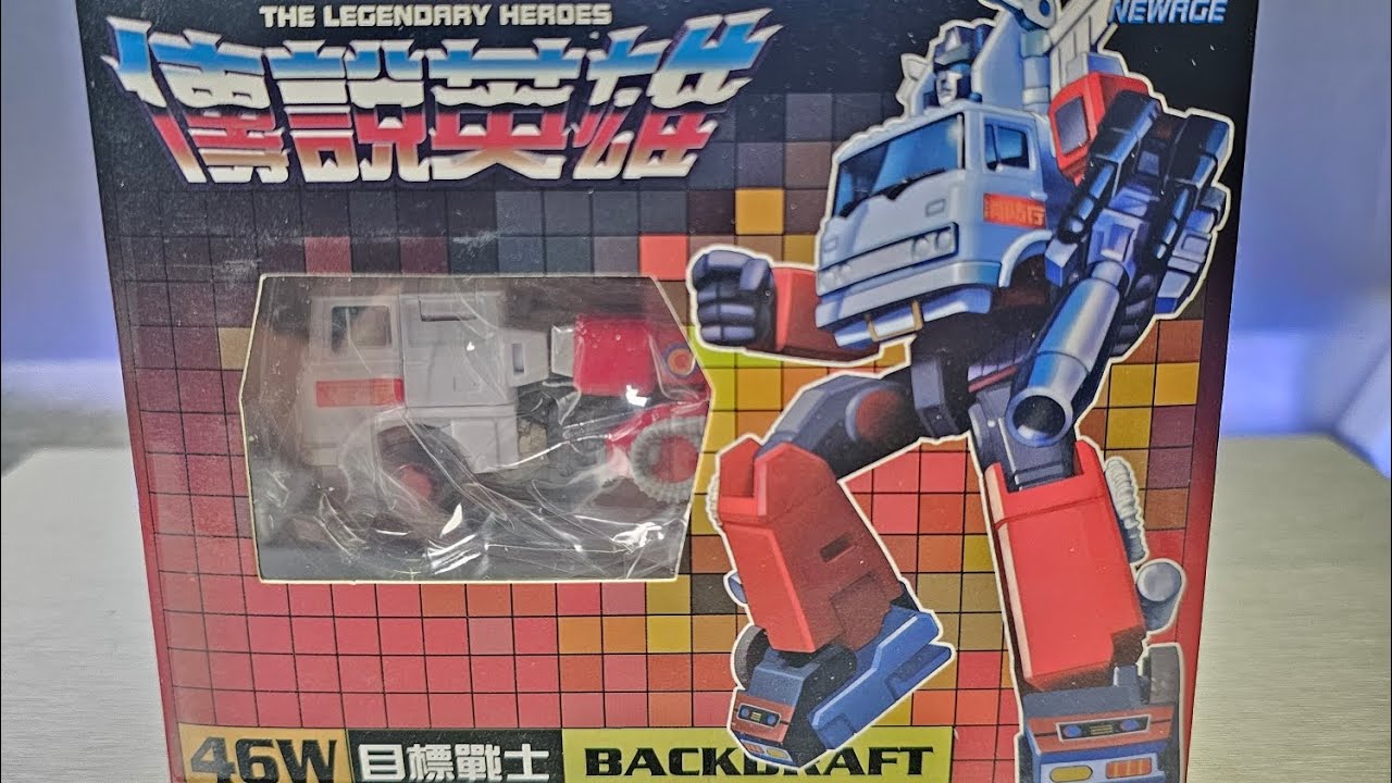 Newage NA H46W Backdraft (3rd Party Legends Scale Artfire) - YouTube