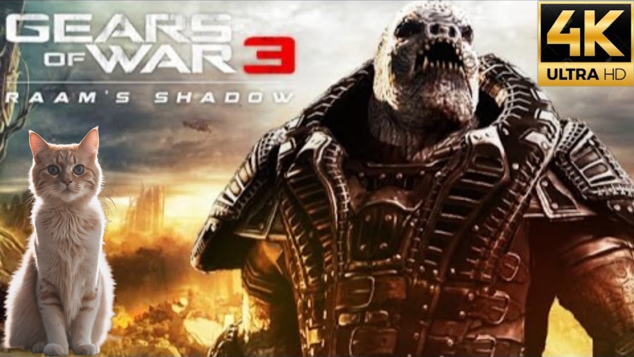 [4K/60FPS] Gears of War 3-RAAM'S Shadow (Full DLC) - YouTube