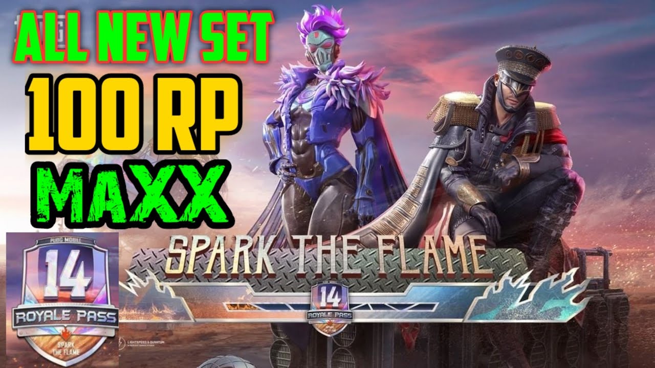 Complete 100 RP Set SEASON 14🔥🔥🔥 | PUBG MOBILE - YouTube