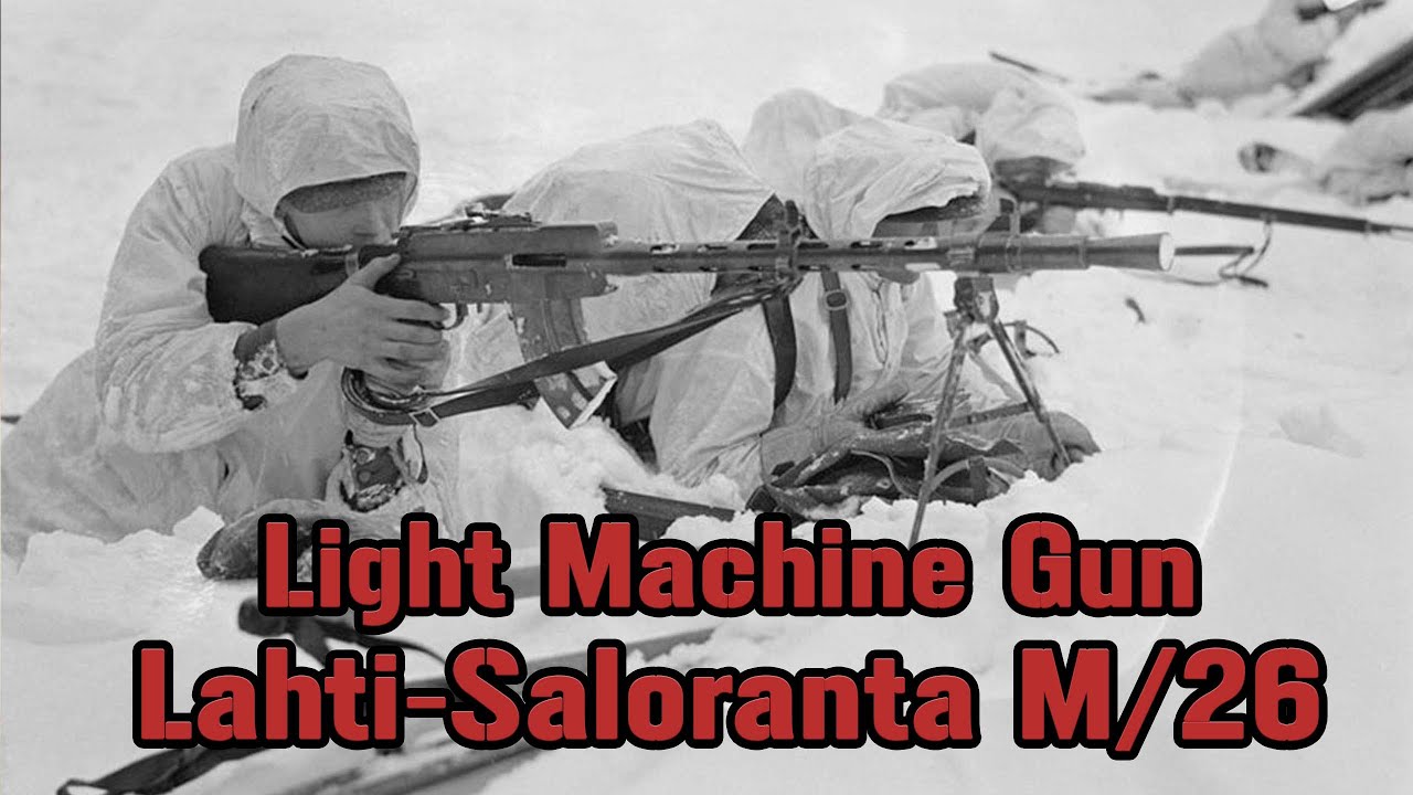 Финский пулемет Lahti-Saloranta M/26 (LS-26) || Обзор - YouTube