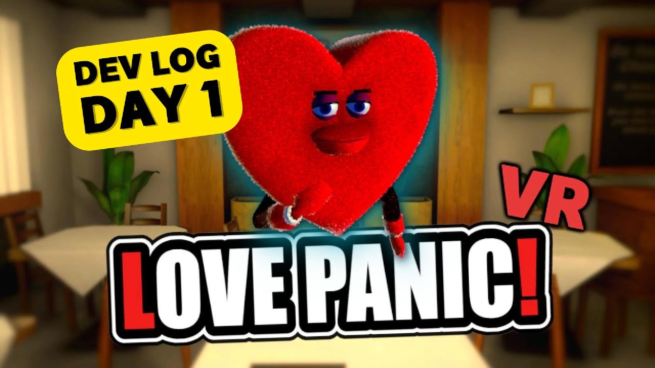 Day 1 - Love Panic VR Dev Log (Love Bytes VR Game Jam 2024) - YouTube