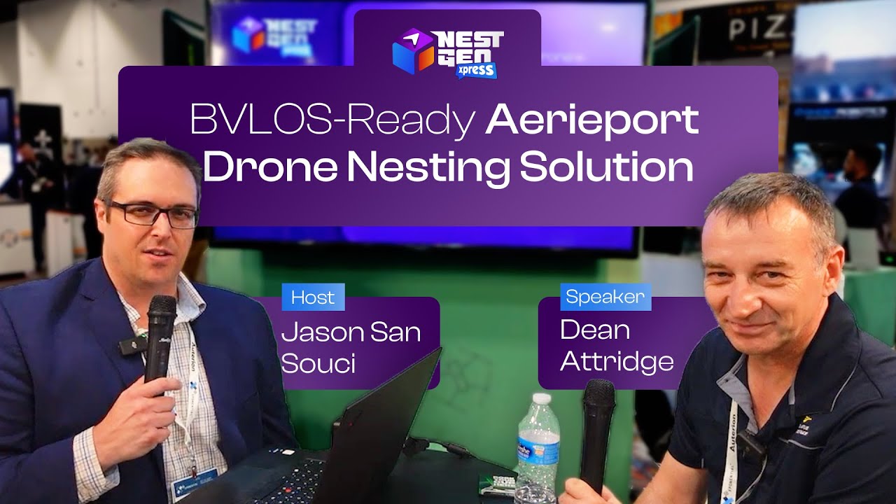 BVLOS-Ready Aerieport Drone Nesting Solution | NestGen Xpress - YouTube