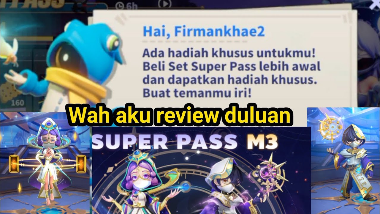 BISA BUKA SUPER PAS M3 SUPER SUS INDONESIA - REVIEW SUPER PASS M3 PRE ...