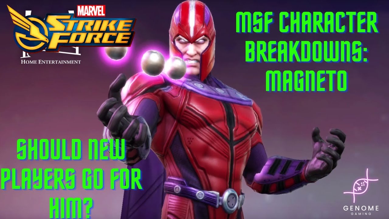 How to Unlock Magneto & Character Breakdown - Marvel Strike Force - YouTube