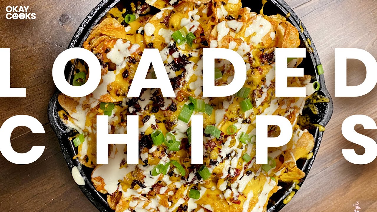 LOADED POTATO CHIPS with Jalapeno Ranch | The BEST Made From Home Chips ...