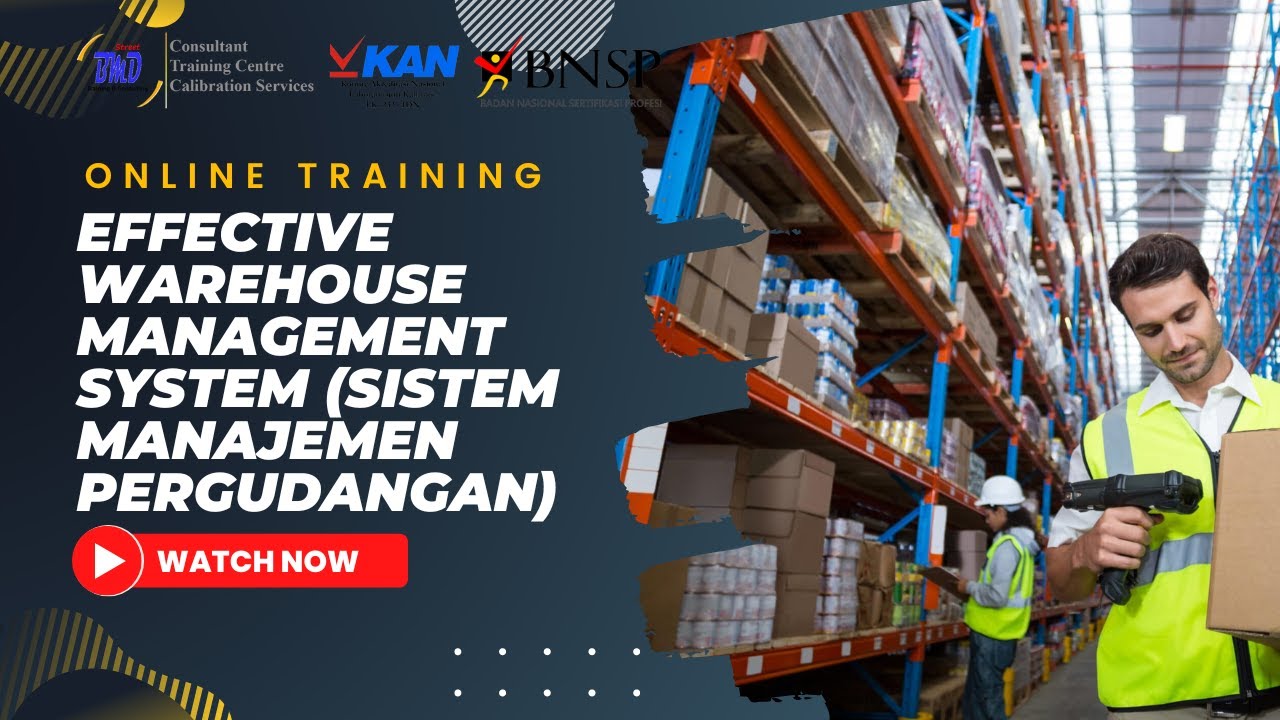 Online Training Effective Warehouse Management System - BMD Training ...
