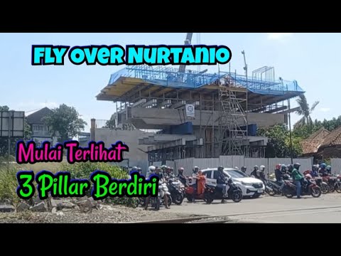 FLY OVER NURTANIO Tiga Pillar Sudah Berdiri - YouTube
