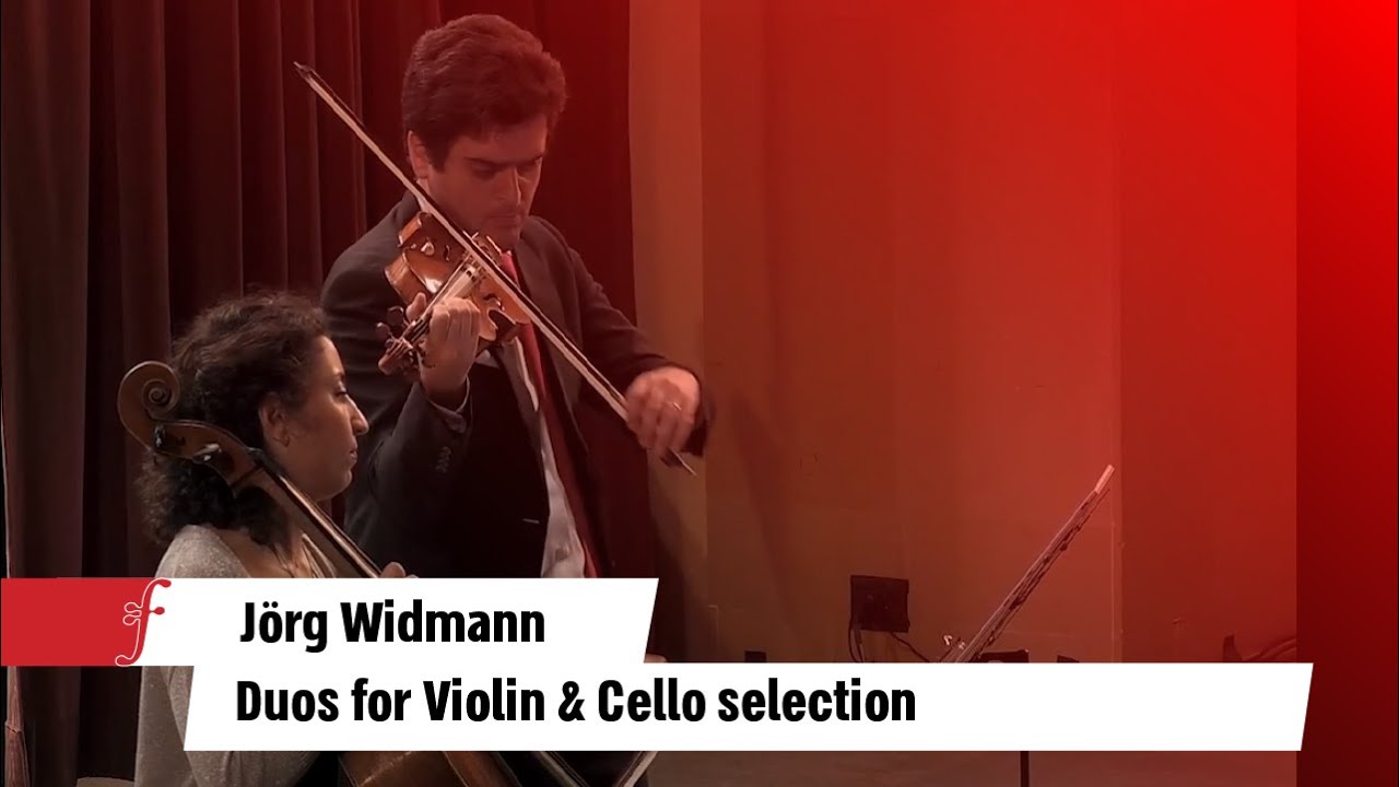 Jörg Widmann - Duos for Violin & Cello (selection) - YouTube