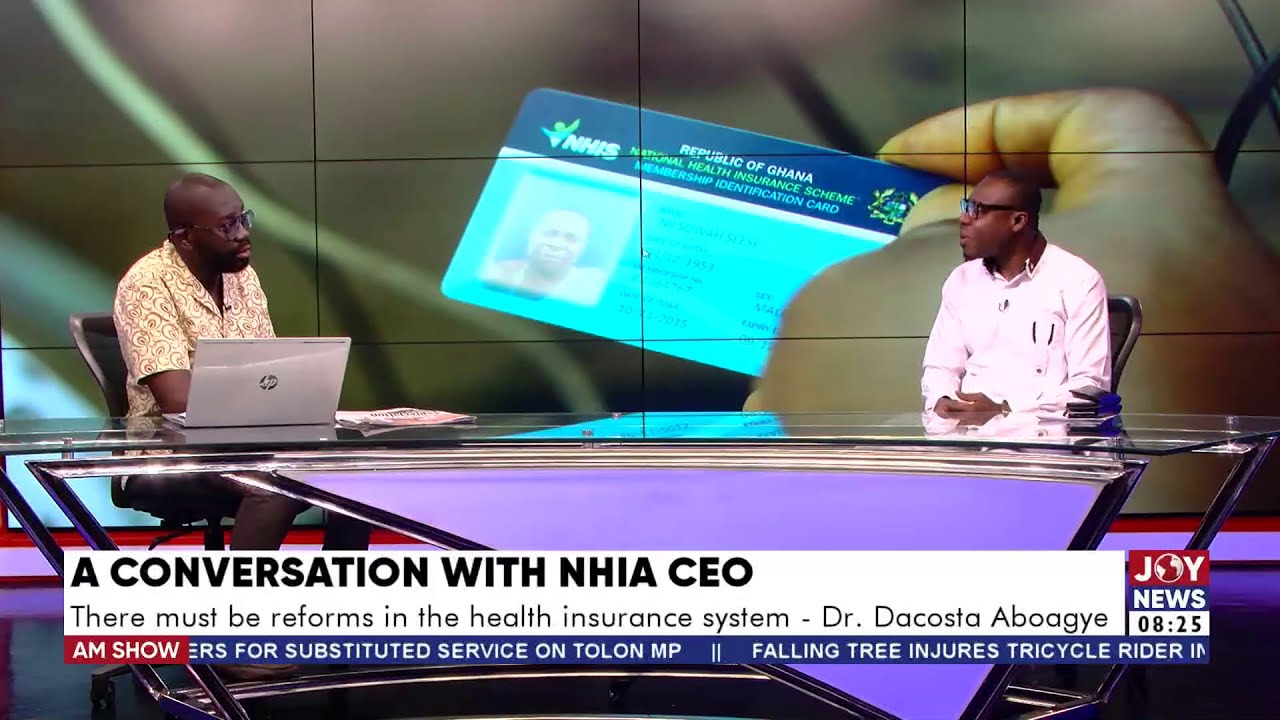NHIA is not bankrupt - Dr Dacosta Aboagye, NHIA Boss clarifies | AM ...