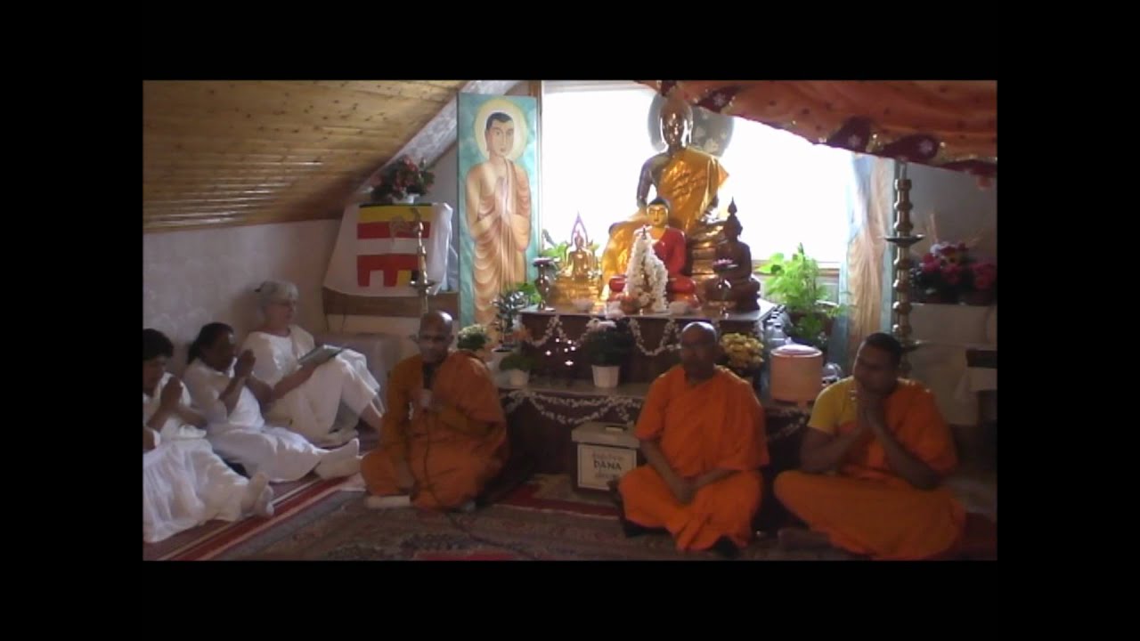 AtaSil Vesak Day 2011 @ Stockholm Buddhist Vihara - YouTube