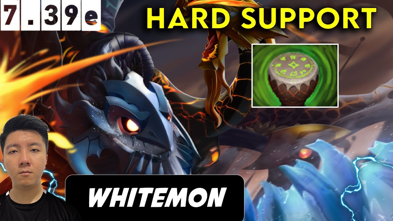 Whitemon Jakiro Hard Support - Dota 2 Patch 7.39e Pro gameplay Gameplay ...