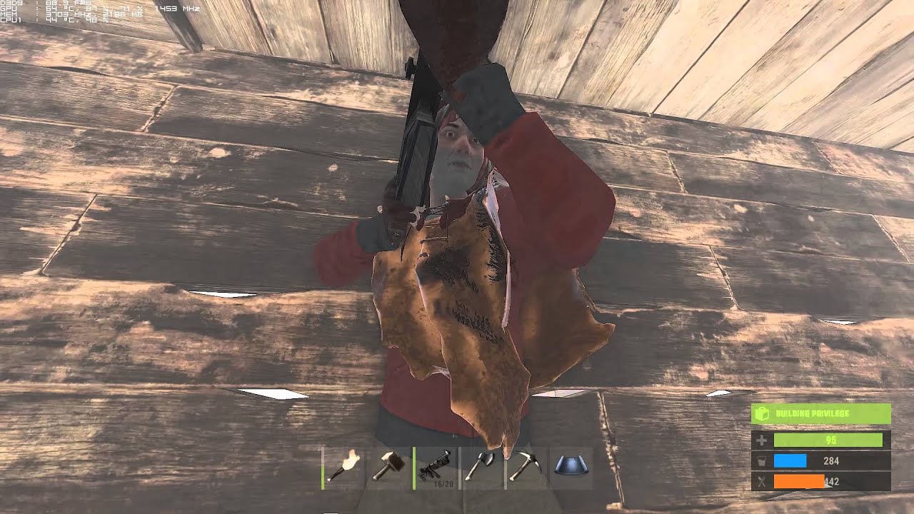 Rust wolf skull headgear with AK. - YouTube