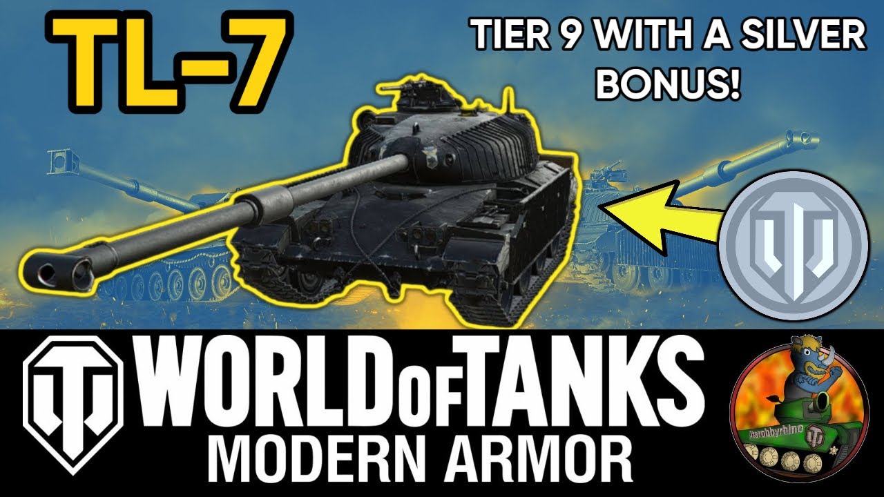 TL-7 II Tier 9 Premium Tank with a SILVER BONUS! II NEW Black Tanks! II ...