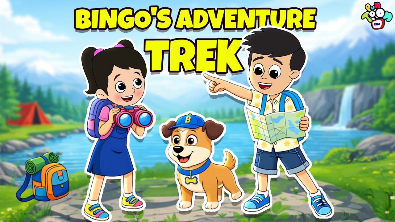 Bingo's Adventure Trek | Bingo's Outing | Animated Stories | English ...