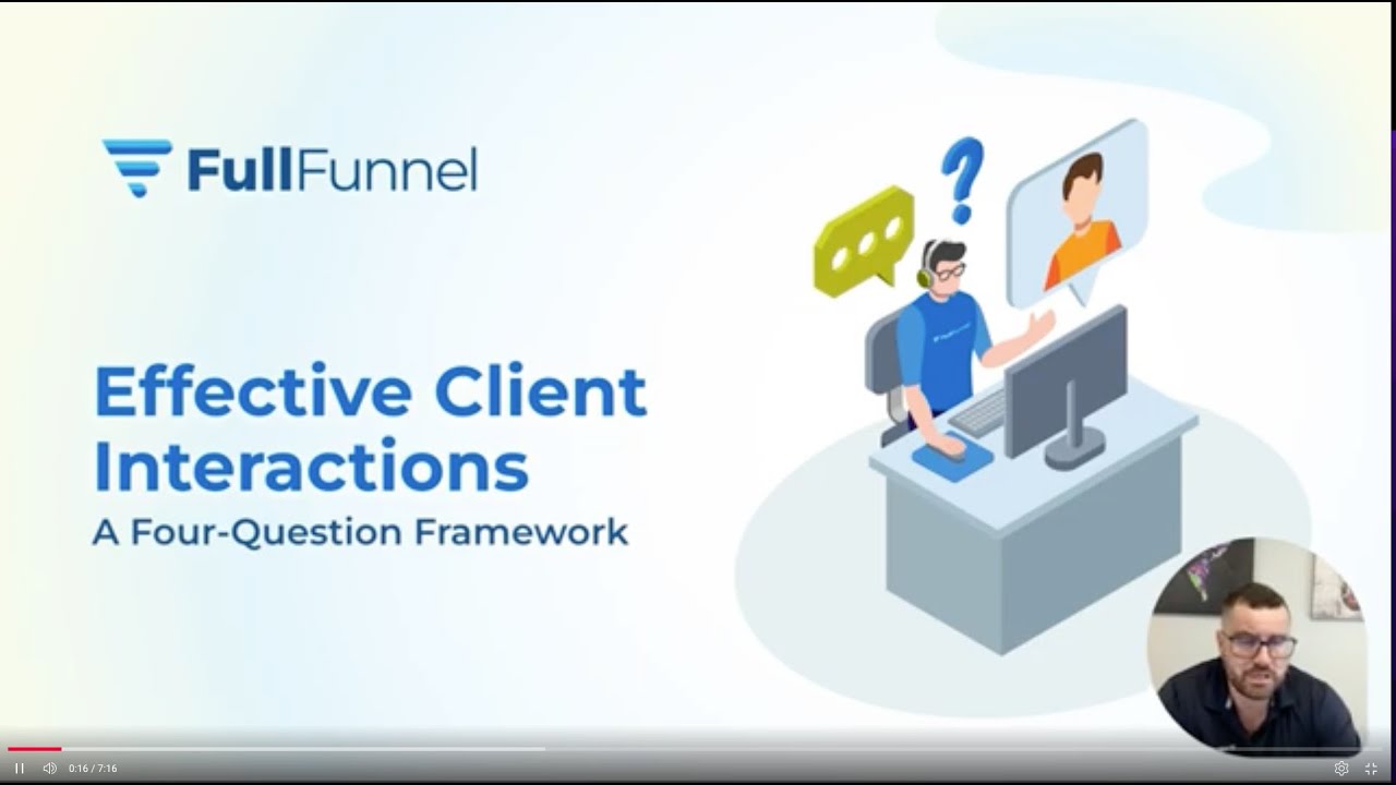 Sales & Marketing 101: 4 Question Comms Framework - YouTube