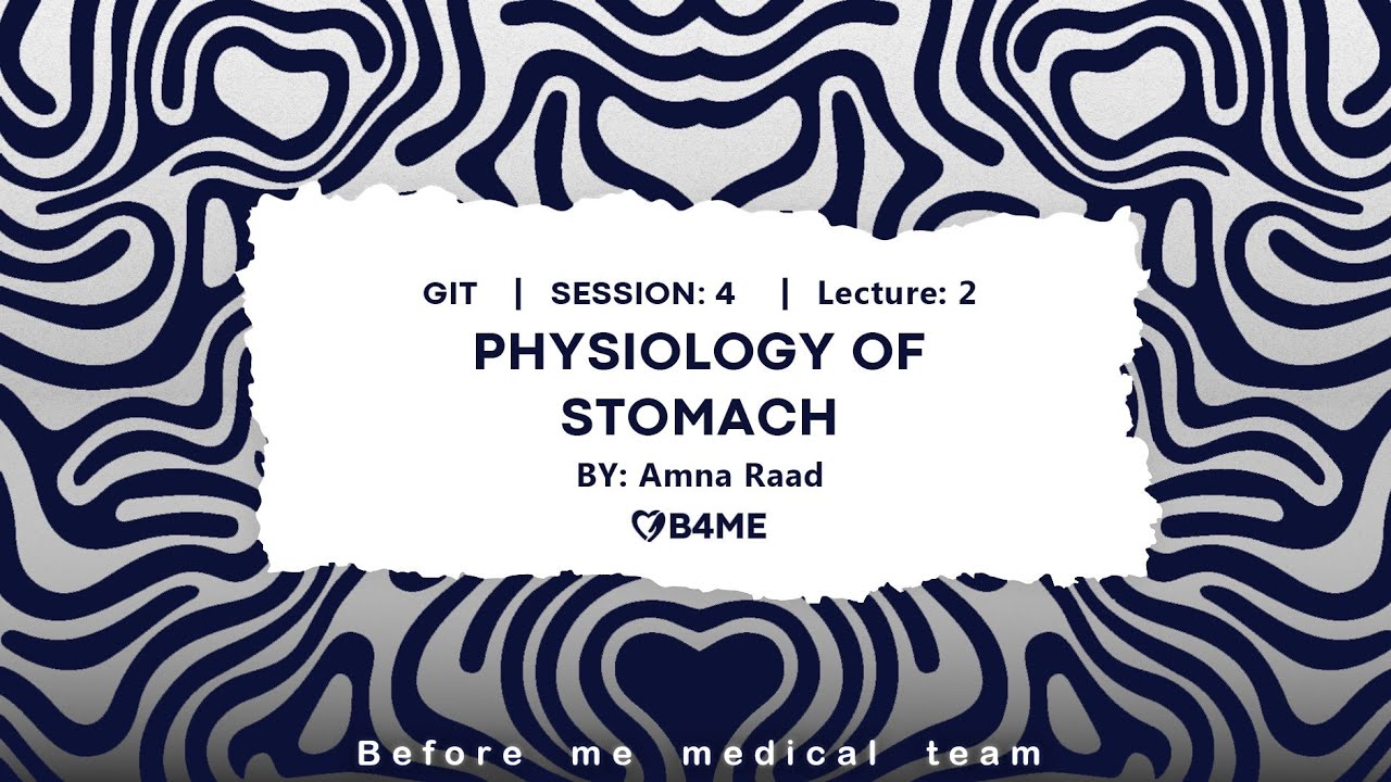 GIT S4L2 | Physiology of the Stomach - YouTube