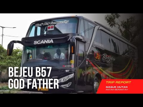 BUSSID SKINS LIVERY BEJEU B57 GOD FATHER - YouTube