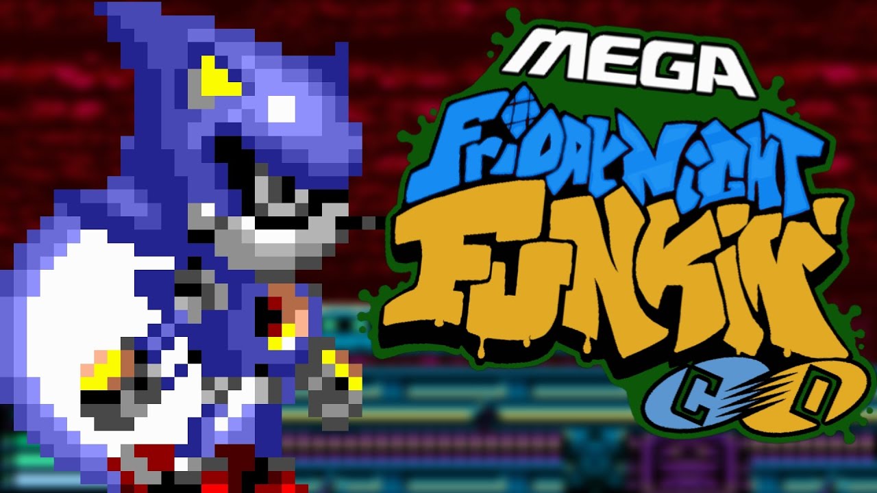 FNF Mega CD Locked-on - Metallic Rush (FC) - YouTube