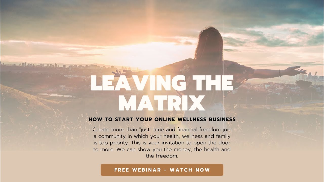 Leaving the Matrix Masterclass - YouTube